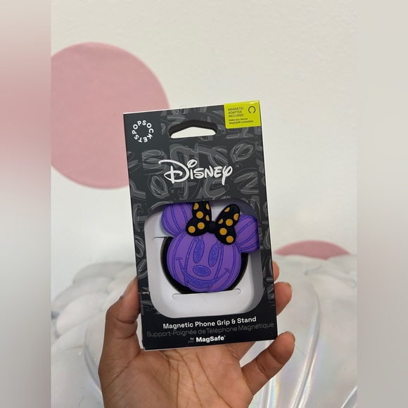 Pop Socket | Cell Phones & Accessories | Disney Popsocket Purple Minnie ...